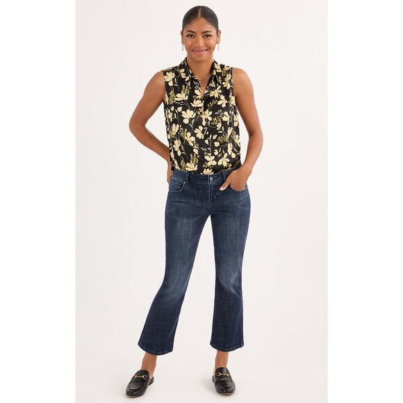 CAbi | Jeans | New 39 Cabi 673 Kick Back Kick Flare Denim Jean Sz 2 ...